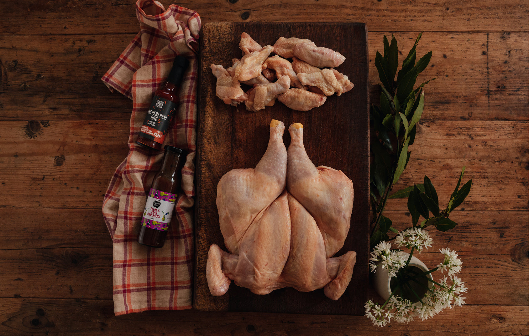 BBQ Chicken Box | Chicken, Wings, Sauce | Edenmoor (formerly Pipers Farm)