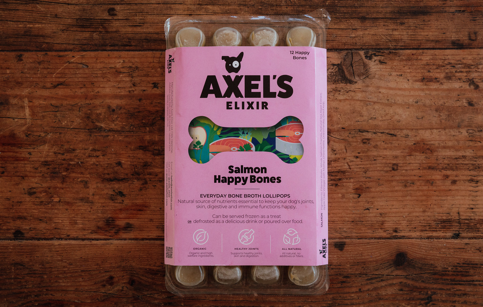 Axels Elixir's, Happy Salmon Bones for dogs | Edenmoor (formerly Pipers ...