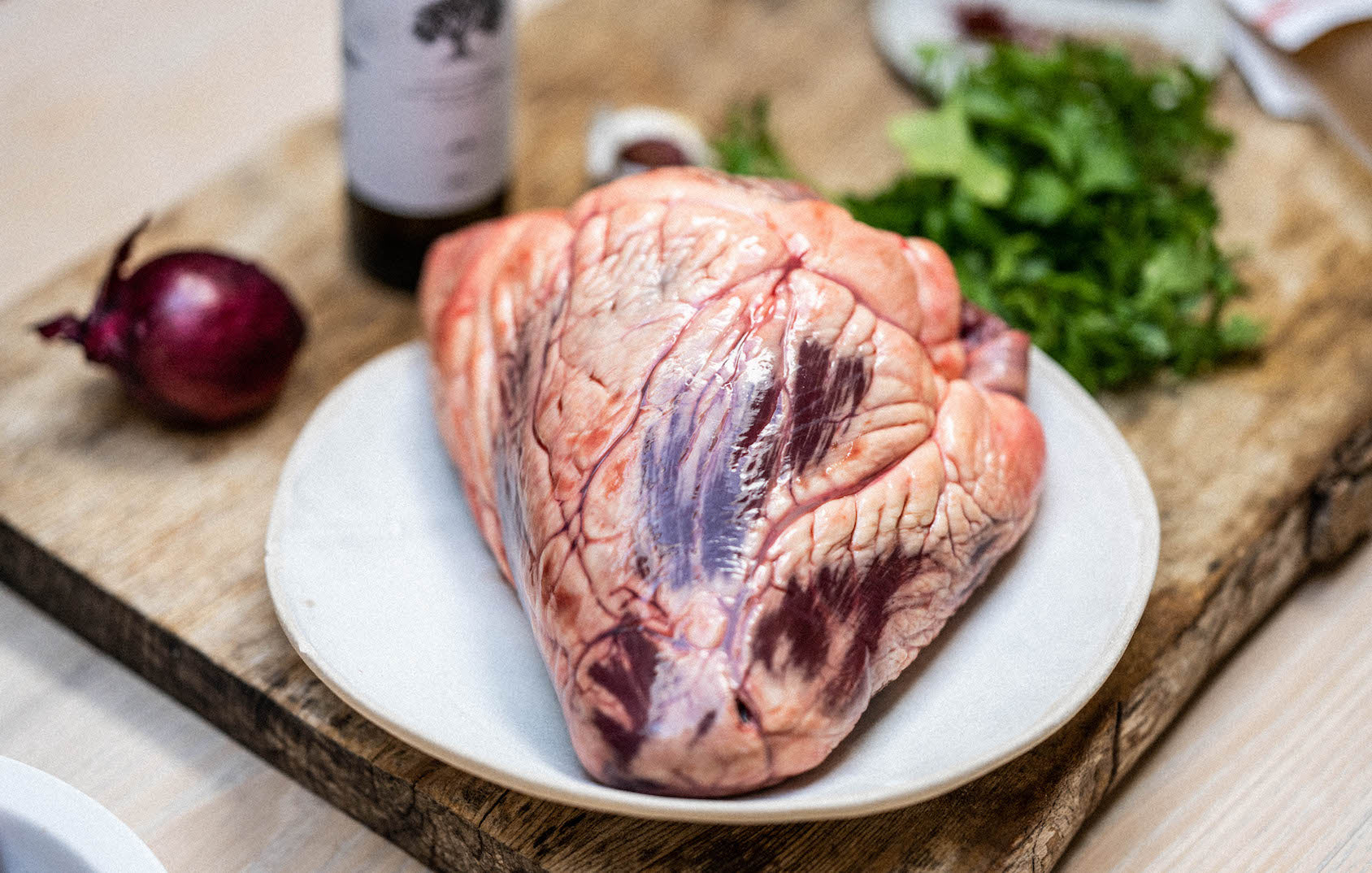 Red Ruby Ox Heart | 100% Grass Fed Beef | Edenmoor (formerly Pipers Farm)