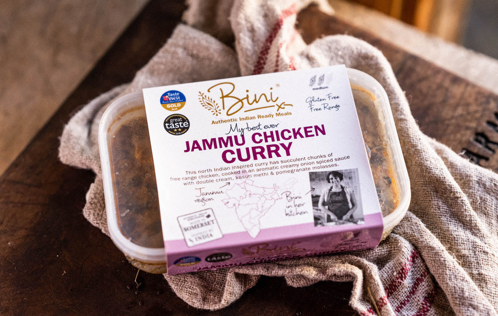 Bini's Jammu Chicken Curry Ready Meal | Edenmoor (formerly Pipers Farm)