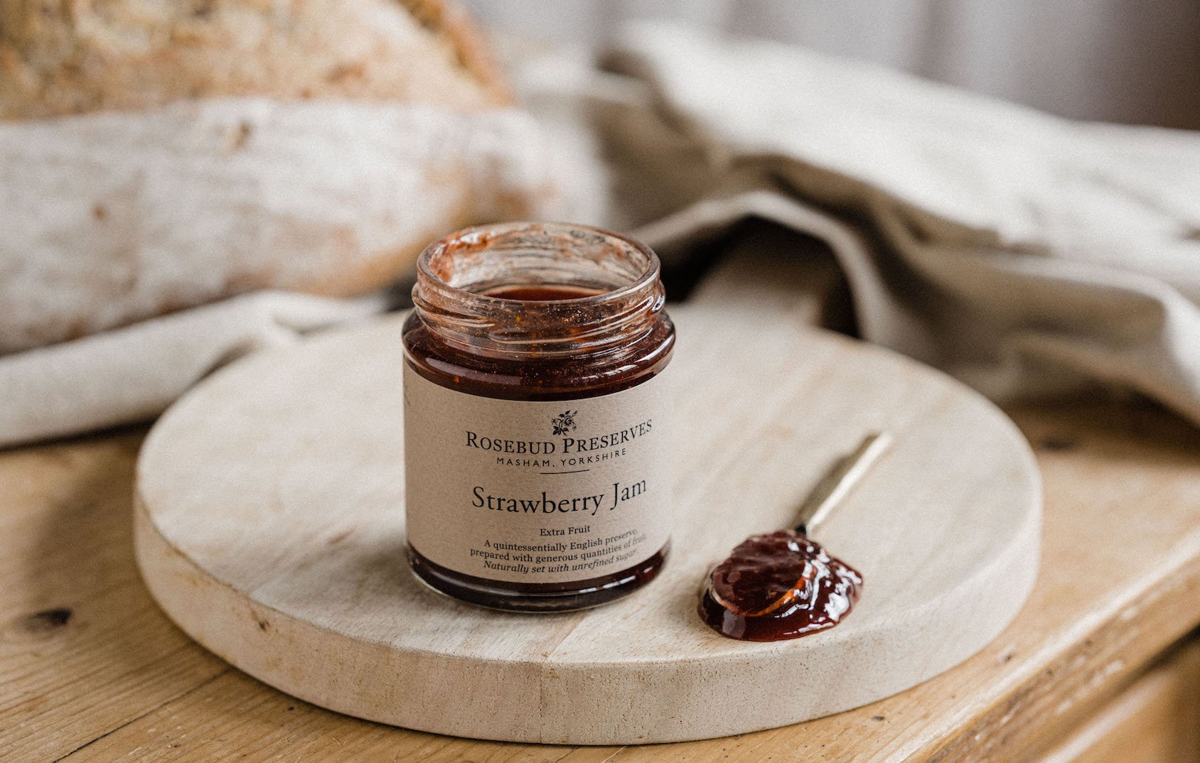 Strawberry Jam | Rosebud Preserves | Edenmoor (formerly Pipers Farm)