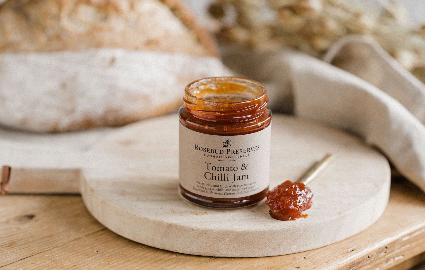 Red Tomato & Chilli Jam | Rosebud Preserves | Edenmoor (formerly Pipers ...